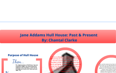 Jane Addams Hull House Past and Present by Chantal Clarke on Prezi