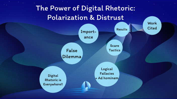 Digital Rhetoric: Polarization and Distrust by Eden A on Prezi
