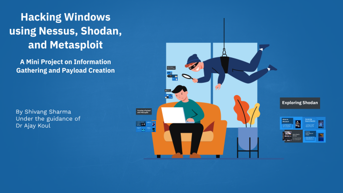 Hacking Windows using Nessus, Shodan, and Metasploit by Shivang Sharma on Prezi