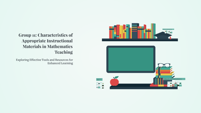 Characteristics of Appropriate Instructional Materials in Mathematics ...