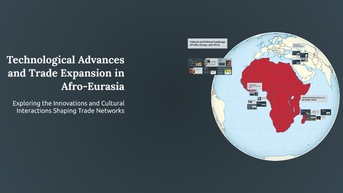 Technological Advances and Trade Expansion in Afro-Eurasia by liam smer ...