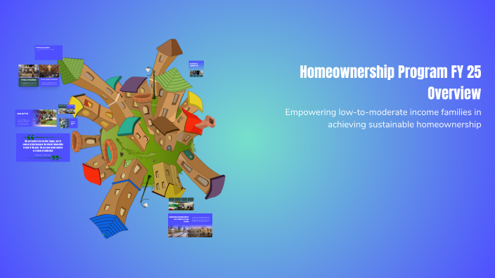 Homeownership Program FY 25 Overview by Dominique Williams on Prezi