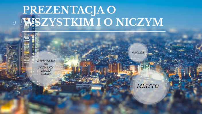 Prezentacja o mnie by Kacper Madejski on Prezi