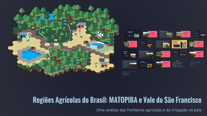 Regiões agrícolas do Brasil: MATOPIBA e Vale do São Francisco. by ROQUE ...