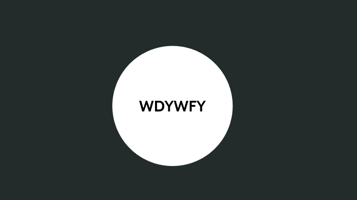 WDYWFY by Demetrius Walker on Prezi