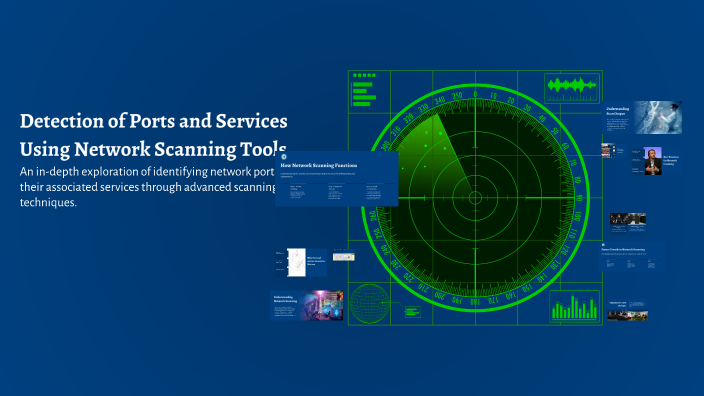 Detection of Ports and Services Using Network Scanning Tools by ...