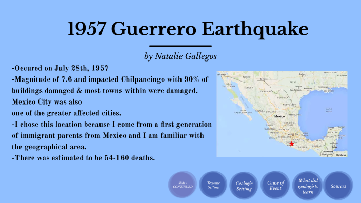 Mexico 1957 Earthquake by Natalie Gallegos on Prezi
