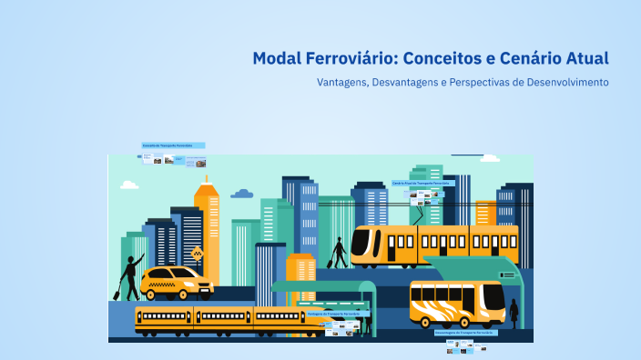 Modal Ferroviário: Conceitos e Cenário Atual by Daniel Ruiz Simão on Prezi