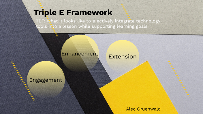 Triple E Framework by Alec Gruenwald on Prezi