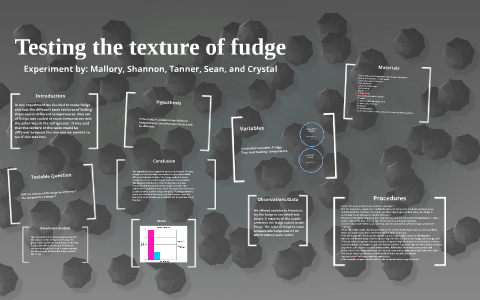 Testing the texture of fudge by Mallory Maas on Prezi