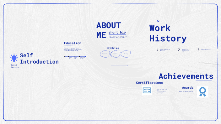 Self Introduction 2024 by Julia Parsons on Prezi