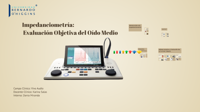 Impedanciometría: Evaluación Objetiva del Oído Medio by Dania Miranda ...