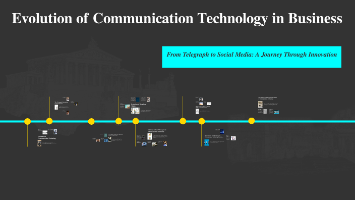 Evolution of Communication Technology in Business by harshit sethi on Prezi