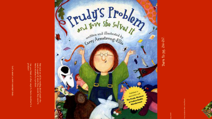 Reading Street U2W3 Prudy's Problem and How She Solved It by Denise ...