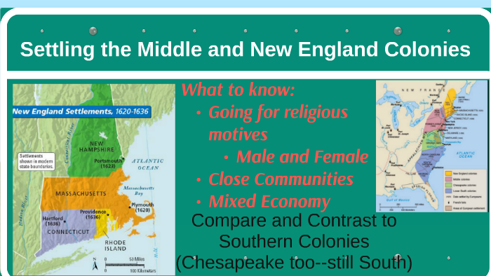 Settling the Northern Colonies by Tim Justice on Prezi