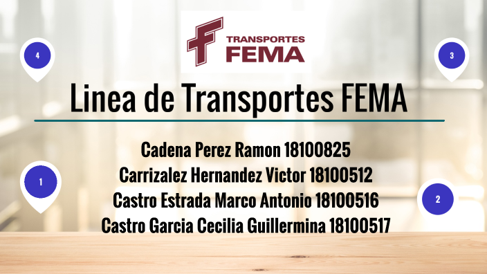 Linea de Transportes FEMA by cecilia castro on Prezi