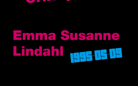 Presentation by Emma Lindahl on Prezi