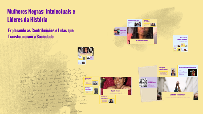 Mulheres Negras: Intelectuais e Líderes da História by Vanda Barbosa on ...