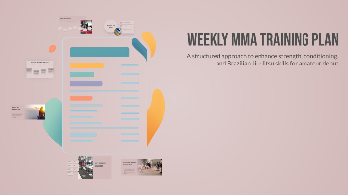 Weekly MMA Training Plan by Hrittik Kale on Prezi