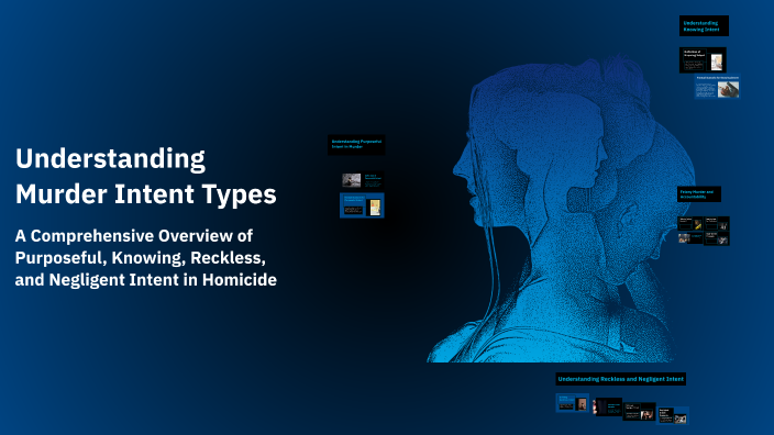 Understanding Murder Intent Types by Aeriel Martinez on Prezi