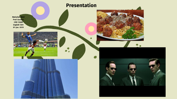 presentation by Matiullah Abid on Prezi