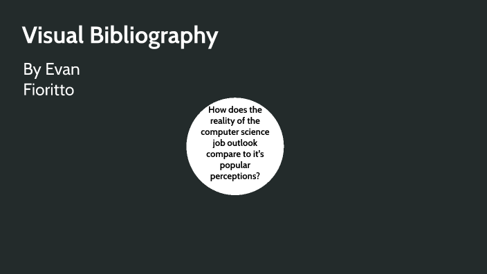 Visual Bibliography by Evan Fioritto on Prezi