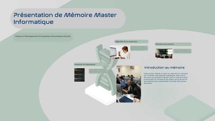 Présentation de Mémoire Master Informatique by Nouhaila Misbah on Prezi