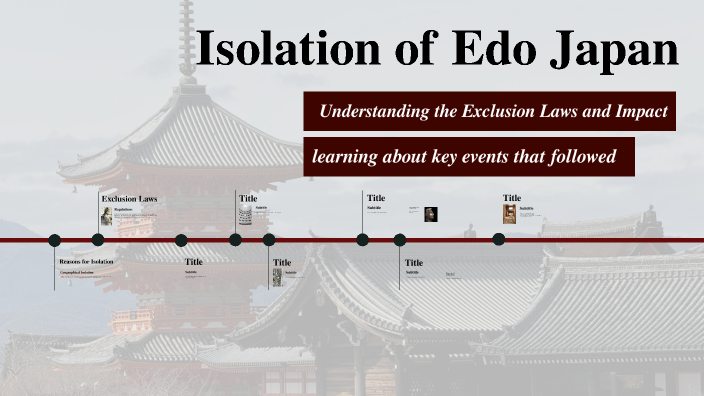 Isolation of Edo Japan by imaan gill on Prezi