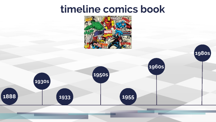 comics books timeline by alois menoux on Prezi