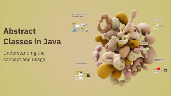 Abstract Classes in Java by Gourab Sarkar on Prezi