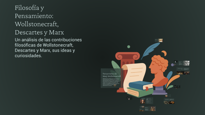 Filosofía y Pensamiento: Wollstonecraft, Descartes y Marx by Fernanda ...