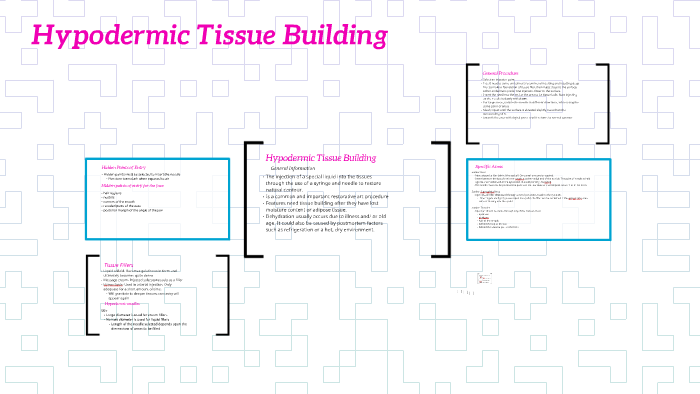 Hypodermic Tissue Building by Madi Ford on Prezi