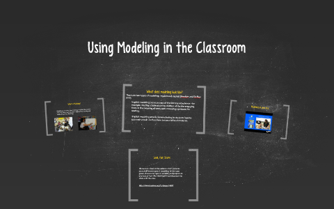 Using Modeling in the Classroom by colleen menichini on Prezi