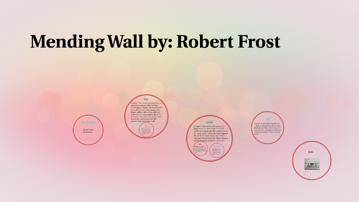 Mending Wall by: Robert Frost by shelby Cirrito on Prezi