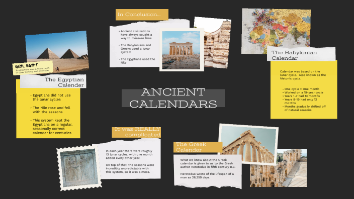 Ancient Calendars by Samantha Hampton on Prezi