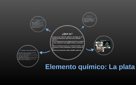 Elemento químico: La plata by Wendy Gomez on Prezi
