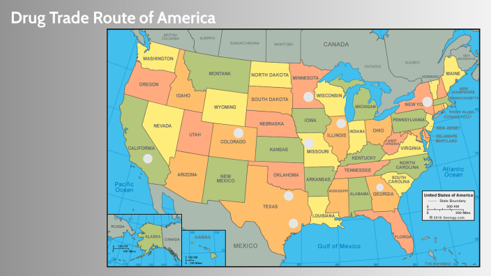 Drug trade route by Madeline Close on Prezi