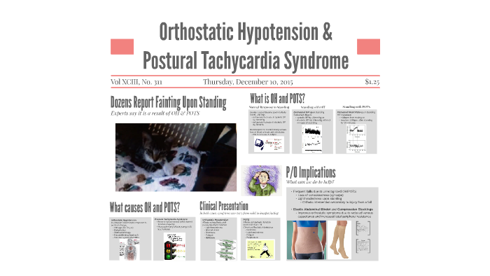 Orthostatic Hypotension & Postural Tachycardia Syndrome by Kara Smith