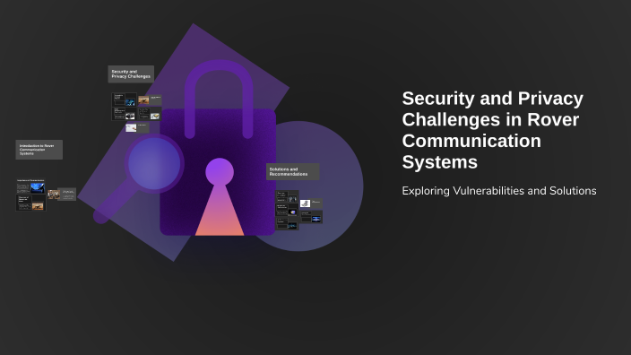 Security and Privacy Challenges in Rover Communication Systems by ...