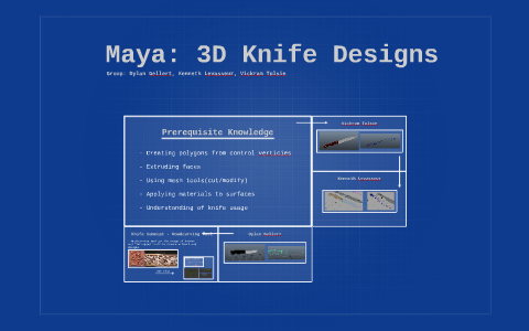 Maya: 3D Knife Designs by Kenneth Levasseur on Prezi