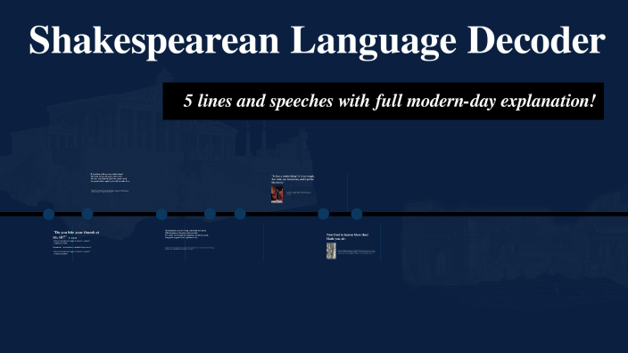 Shakespearean Language Decoder by R2llooppyyuuii on Prezi