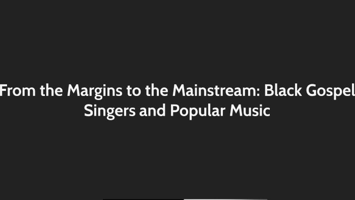 Black Gospel Singers and Popular Music by WIlliam Fitzhugh Brundage on ...