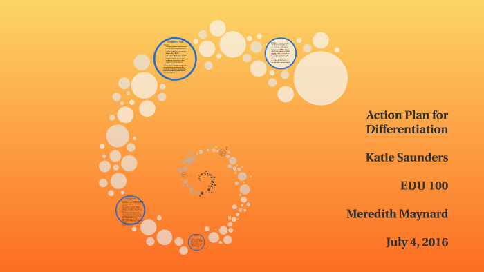 Action Plan for Differentiation by Katie Saunders on Prezi