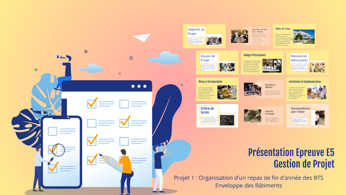 Présentation Epreuve E5 Gestion de Projet by Mailys Borel on Prezi