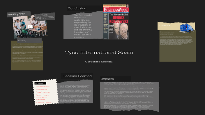 Tyco International Scam by Urvaksh Kavina on Prezi