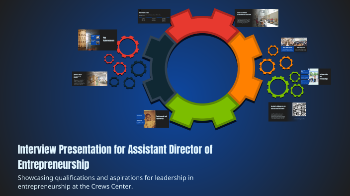 Interview Presentation for Assistant Director of Entrepreneurship by ...