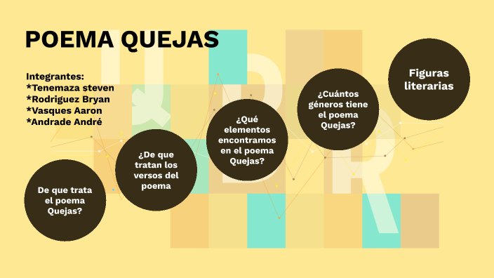 POEMA QUEJAS by andré andrade on Prezi