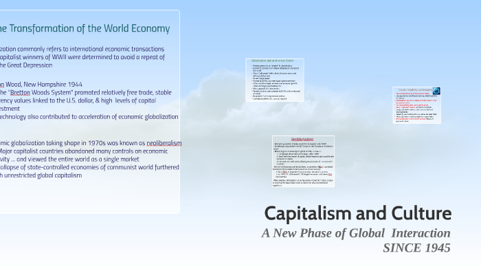 Capitalism and Culture by Kiersten -A on Prezi