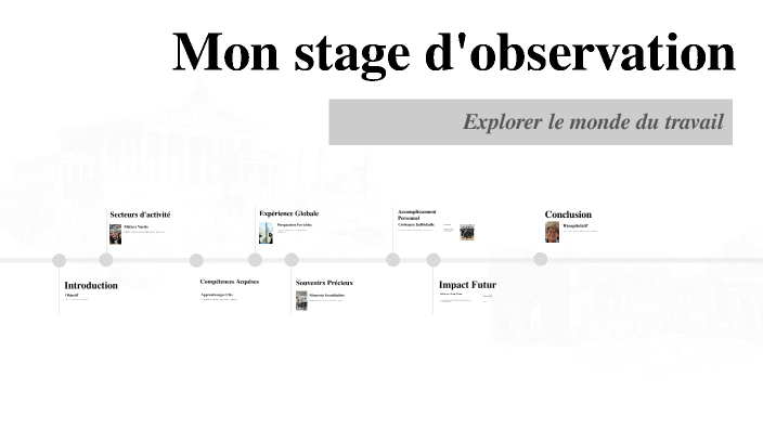Mon stage d'observation by Maeva Mangano on Prezi