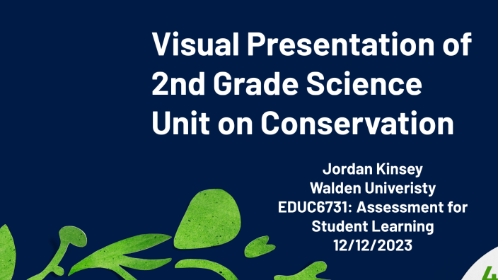 Visual Presentation Unit: 2nd Grade Science Unit on Conservation by ...